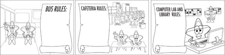 PBIS Roll Out Kit for Naldarett Elementary School - PBIS Posters