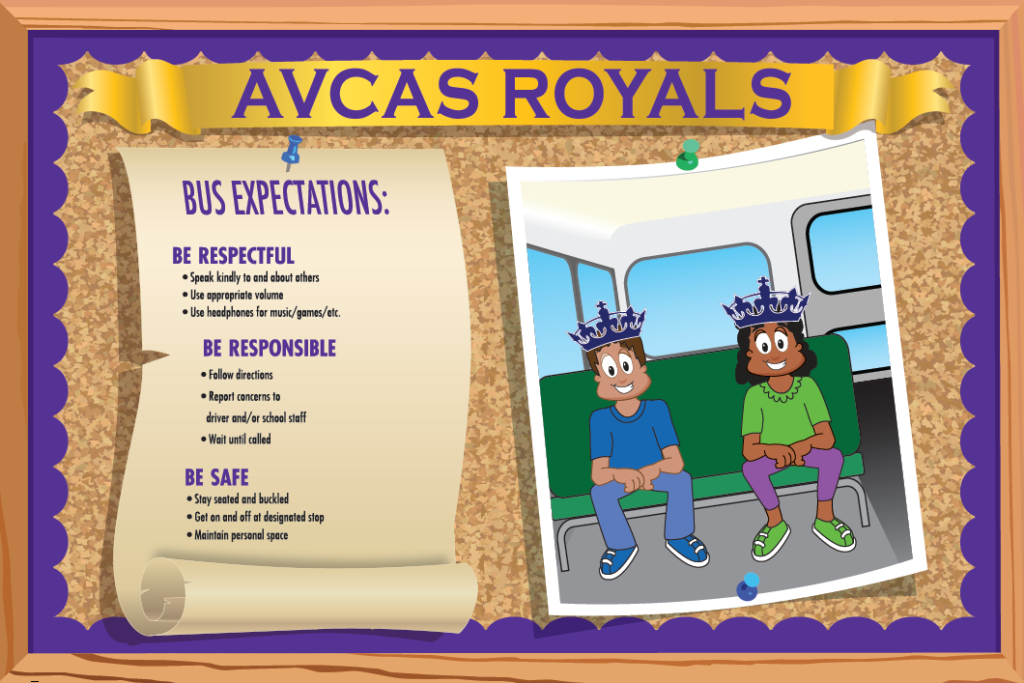 Bus Rules Poster - PBIS Posters