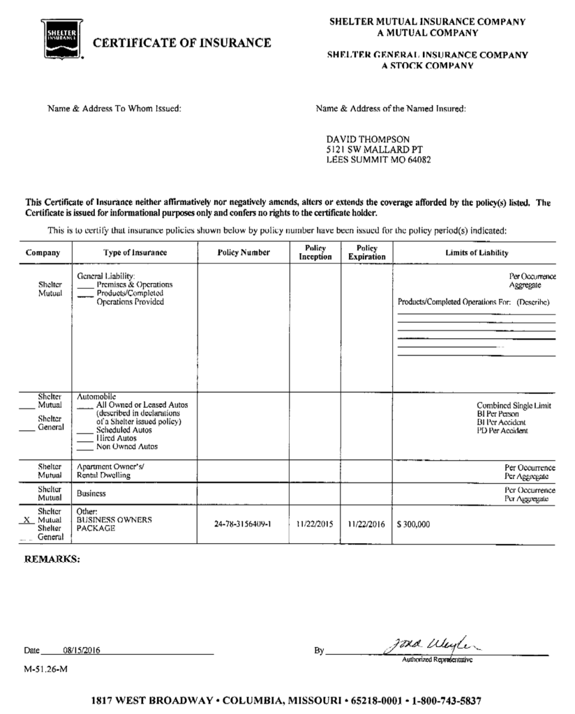 Liability Insurance - PBIS Posters