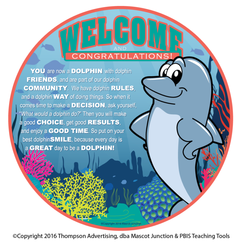 Round Signs for Schools - PBIS Posters