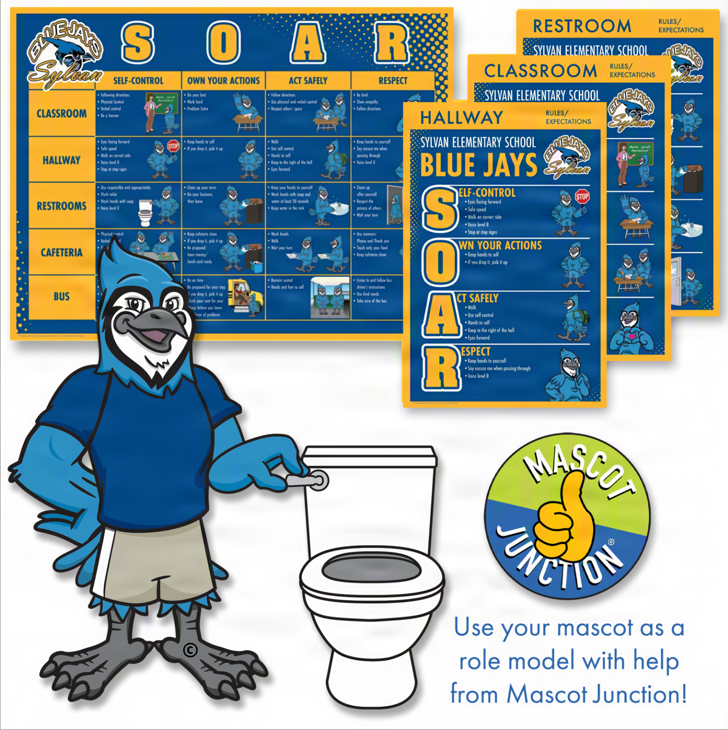 Blue Jays SOAR Matrix - PBIS Posters